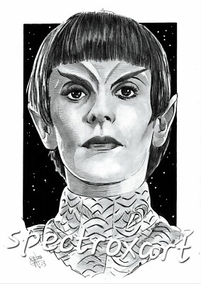 STAR TREK ORIGINAL ART "Major Rakal" | eBay