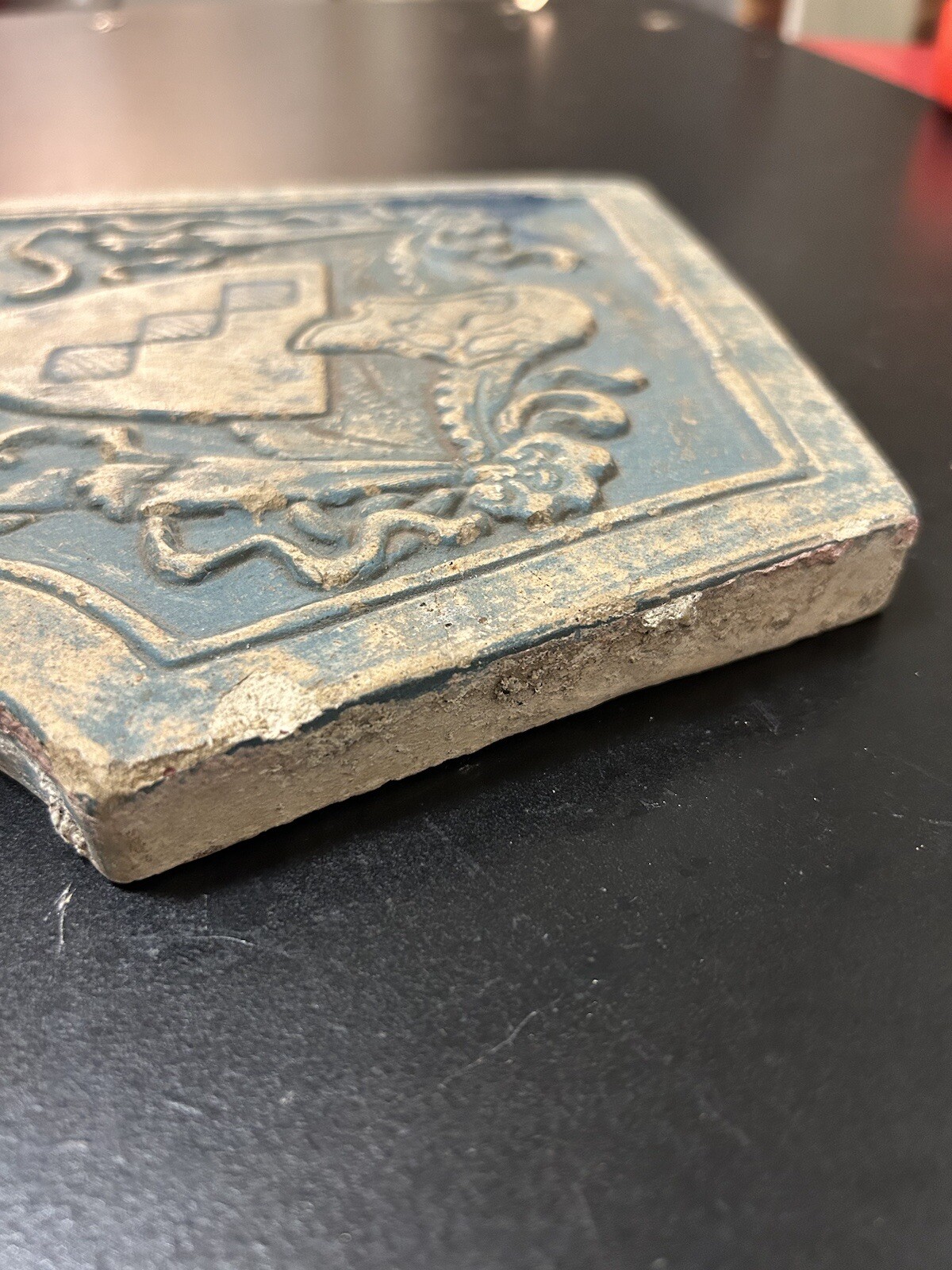 Claycraft Potteries Antique Tile - Fireplace Skewback - Very Good ...