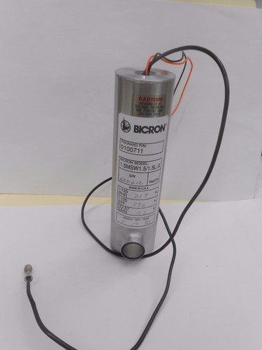 BICRON 1.5MSW1.5/1.5L-X 0100711 GAMMA SCINTILLATION CRYSTAL DETECTOR 11 ...