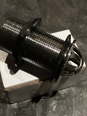 Urinal waste plughole UNSLOTTED BRASS SOLID TAIL CP 1 1/2" **NEW ...