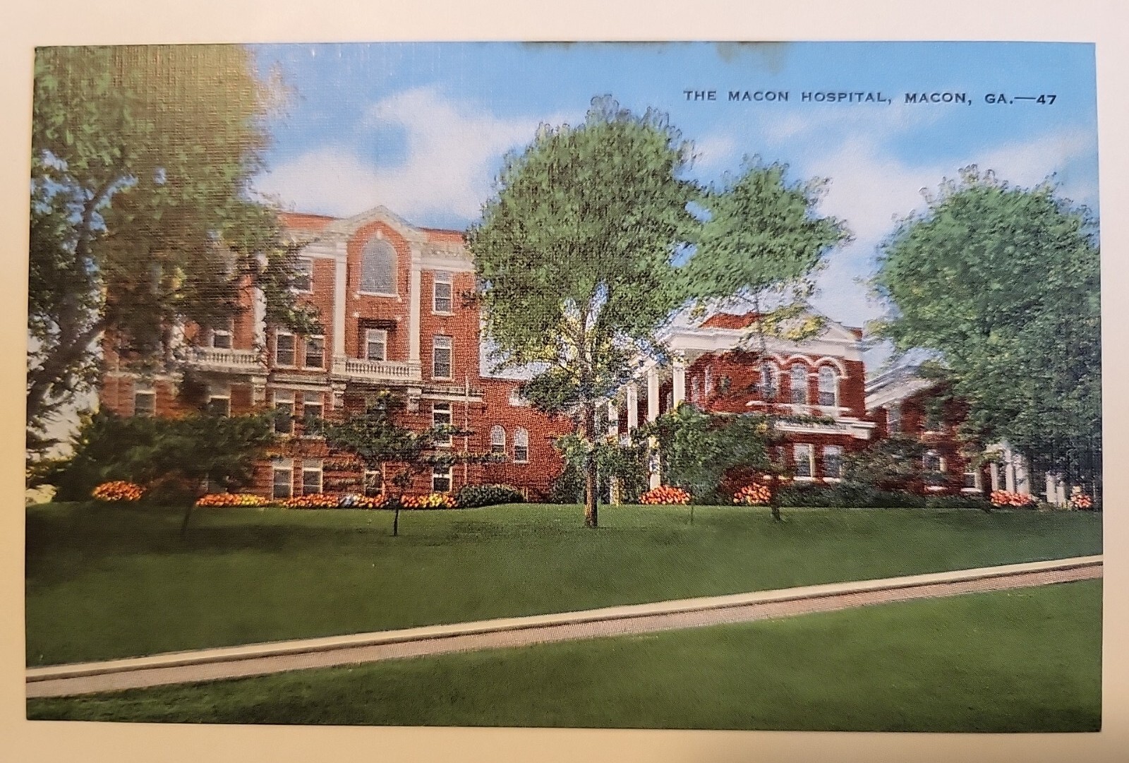 Vintage Postcard - The Macon Hospital, Macon, Georgia | eBay