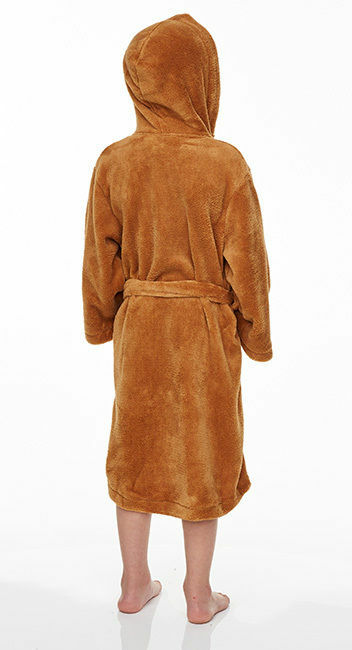 STAR WARS JEDI OBI-WAN KENOBI Fleece Hooded Dressing Gown Bathrobe ...