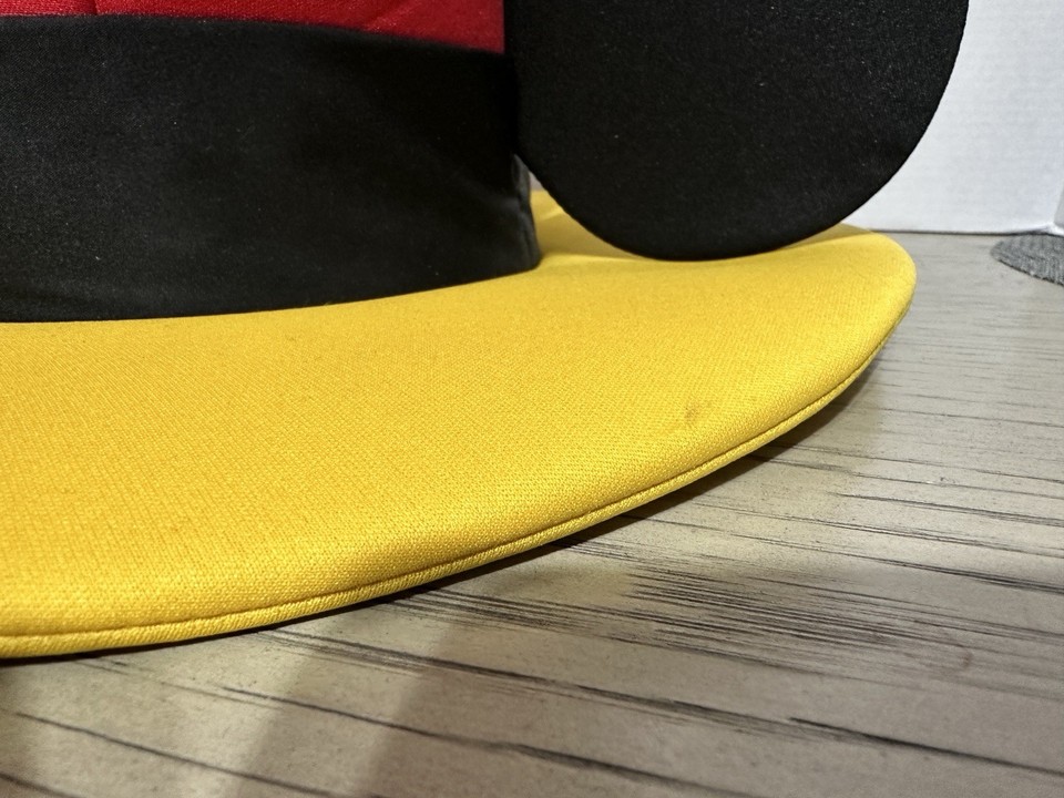 Walt Disney World Mickey Mouse Adult Size Hat In Great Shape! 100% ...