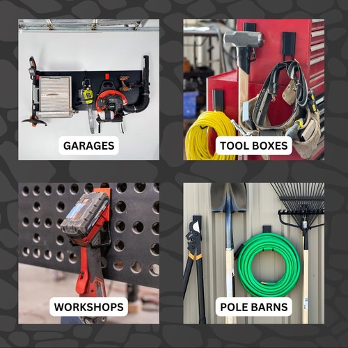 Storage Hooks: 6-Pack, The Ultimate Workshop & Garage Storage Systems ...
