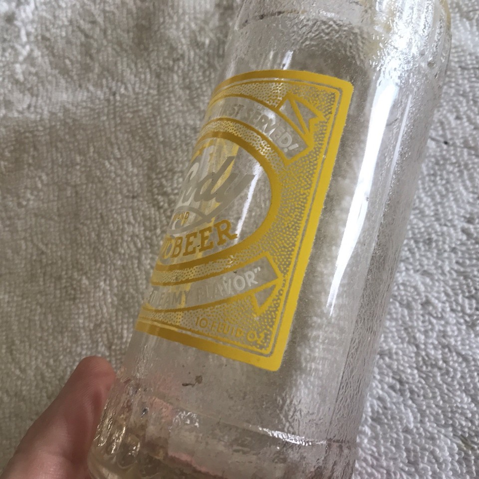 GOODY ROOT BEER 1950 Soda BOTTLE WITH ORIGINAL BOTTLE TOPPER | eBay