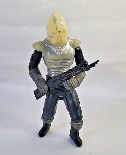 Vintage 1978 Battlestar Galactica Cylon Silver Centurion Action Figure ...