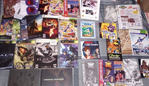 Eternal Champions Poster Sega Genesis Dreamcast Lot Of 40 + Manuals ...