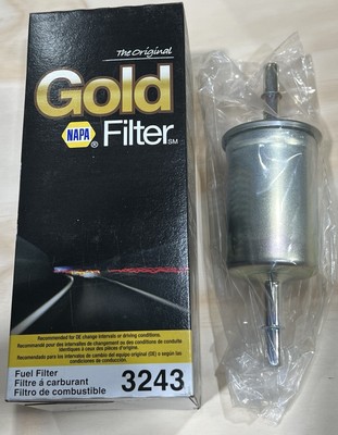 NAPA Gold Inline Fuel Filter 3243 New | eBay