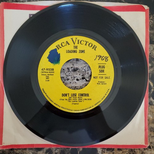 RARE PROMO The Loading Zone Don't Lose Control/Danger Heartbreak.. RCA ...