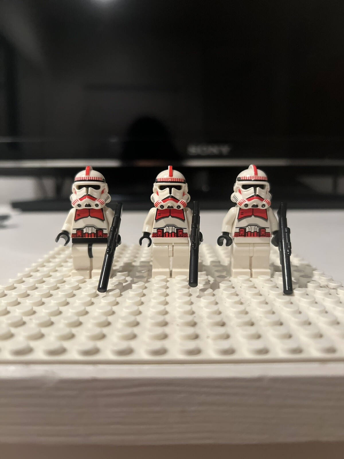 3 lego star wars shock trooper mini figure-7671 At Ap Walker | eBay