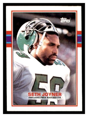 1989 TOPPS - NFL Football Trading Card #119 🏈 SETH JOYNER, Philadelphia ...