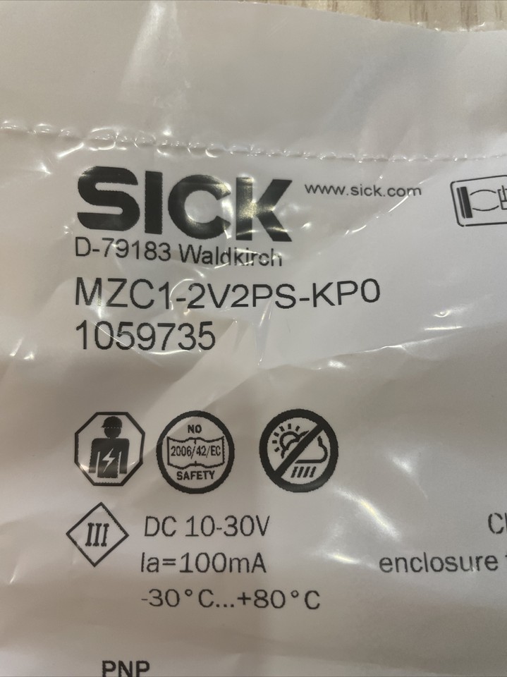 SICK MZC1-2V2PS-KP0 Sensor. 1059735 | eBay UK