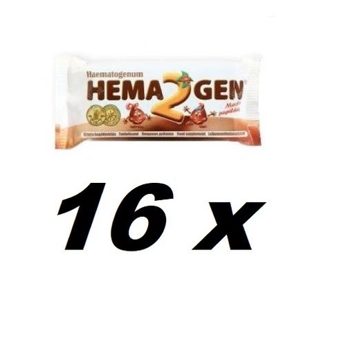 Hematogen Supplement 16 Bars Albumin Vitamins Iron Nutrition Blood ...