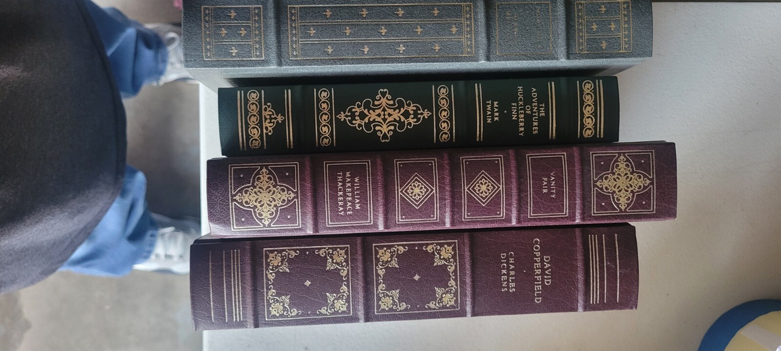 Lot Of 4 Franklin Library - The Adventures of Huckleberry Finn Charles ...