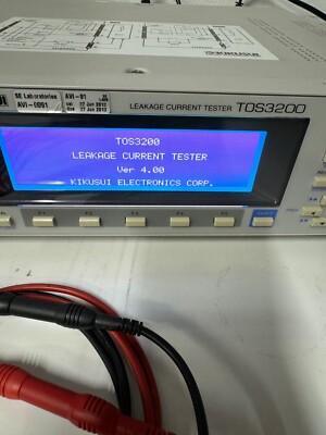 Kikusui TOS3200 Leakage Current Tester | eBay