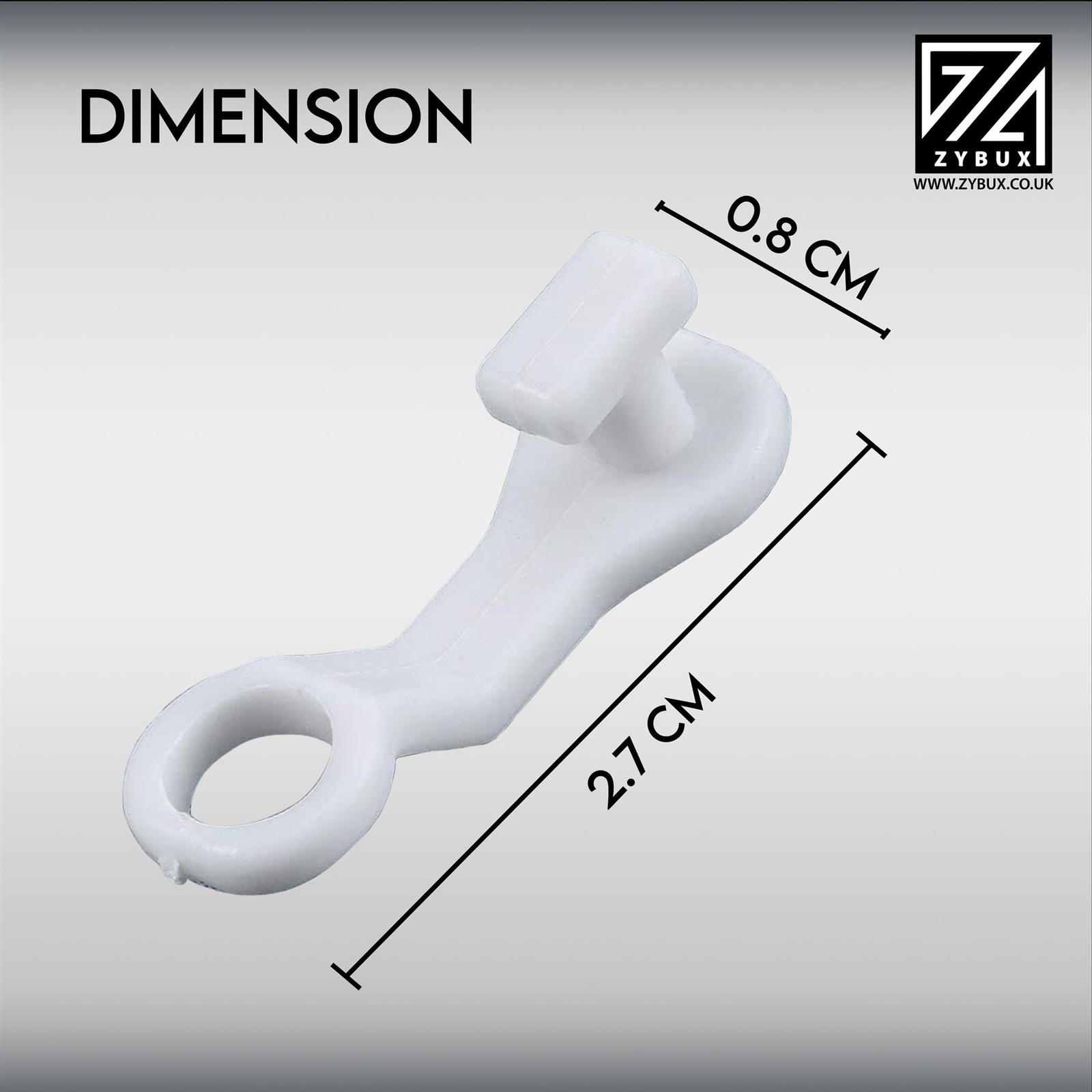 100 NOVA DELUXE For SWISH Curtain Hooks Runners White Curtain Track ...