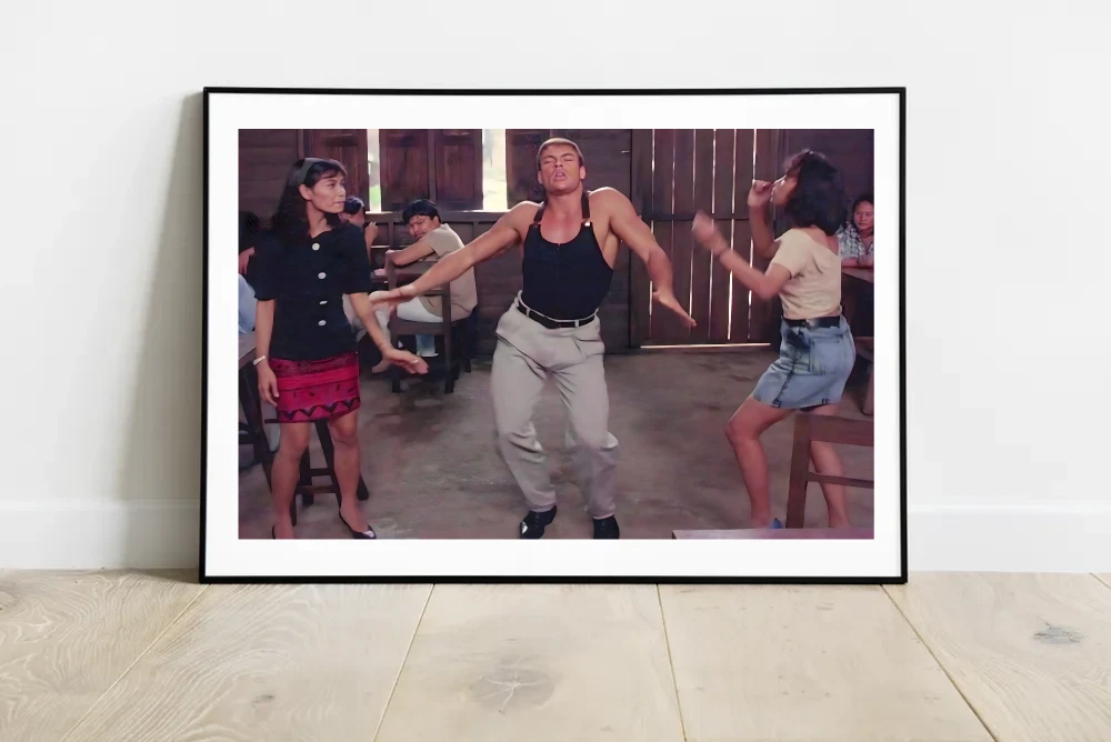 Jean Claude Van Damme Kickboxer Dancing