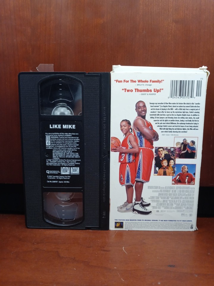 Like Mike (VHS, 2002) 24543057079| eBay