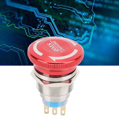 Pushbutton - Mushroom Head