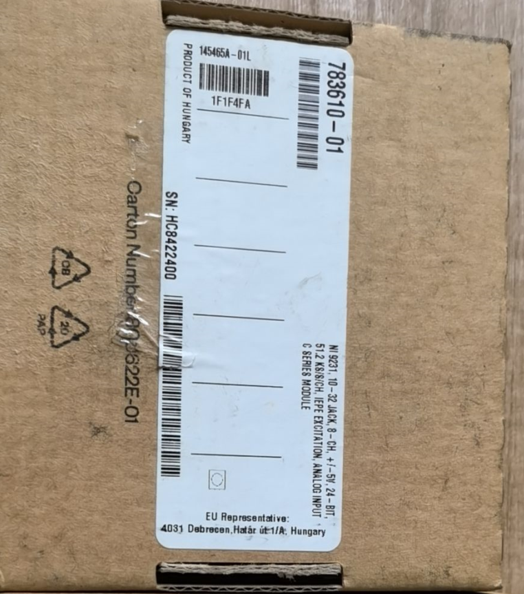 1pc for new NI 9231 783610-01 (by Fedex or DHL) | eBay