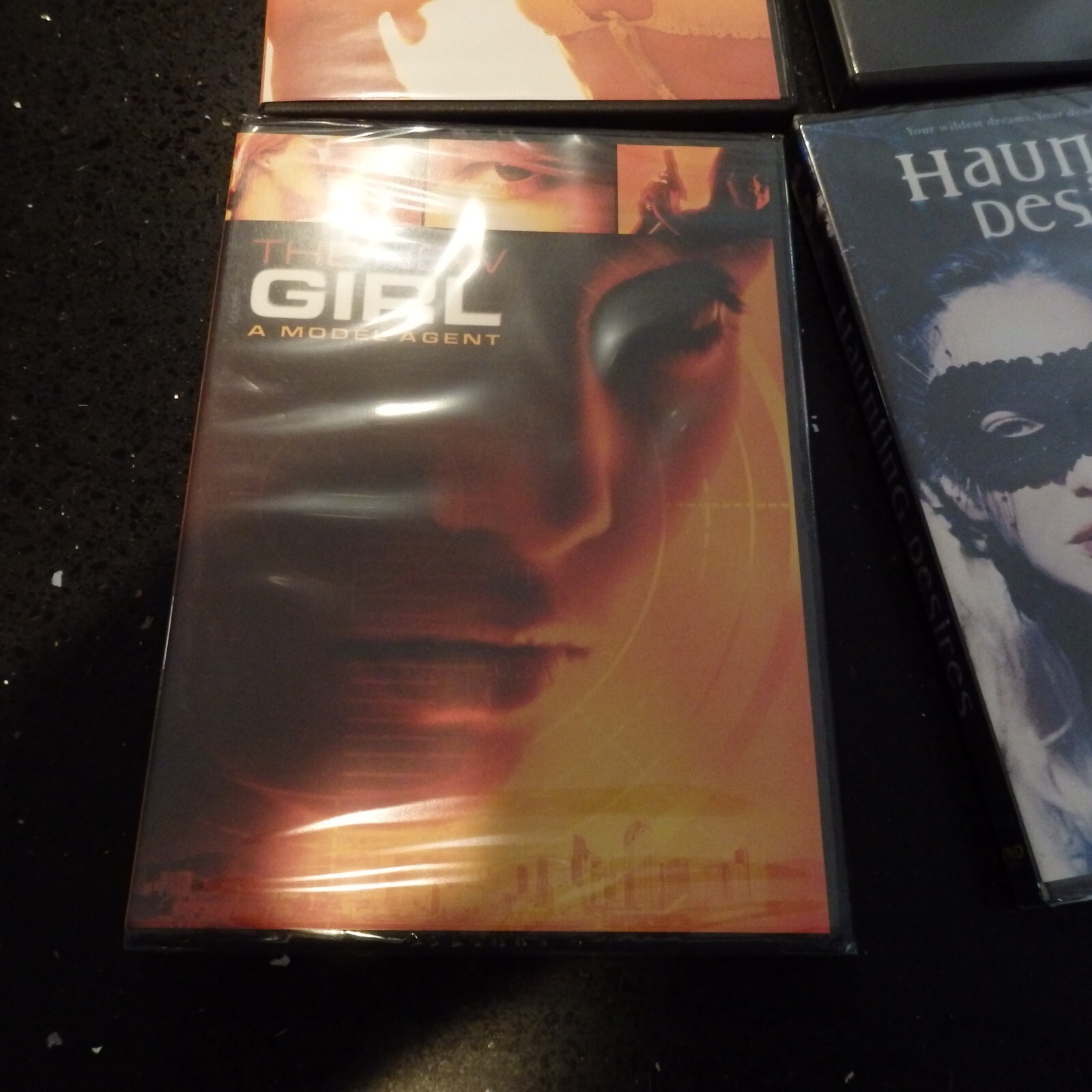 4 RATED "R" EROTIC FEATURE DVDS *The New Girl, Sapphire Girls, See Pics ...