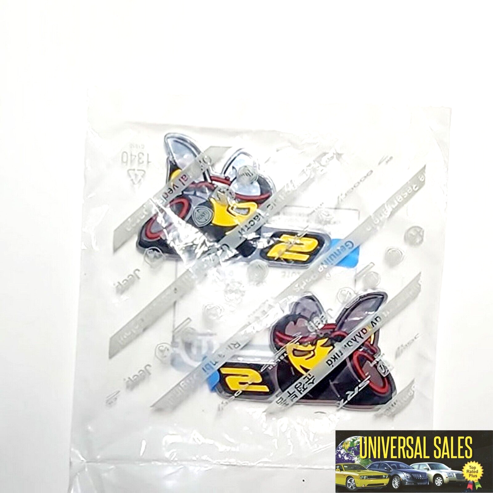 OEM ANGRY BEES DODGE CHALLENGER CHARGER SCAT PACK EMBLEMS LEVEL 2 NEW ...