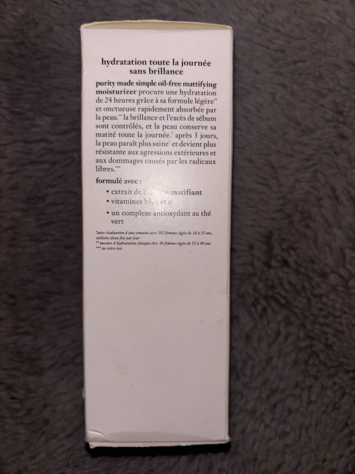Philosophy Purity Made Simple Oil-Free Mattifying Moisturizer 141ml, 4 ...