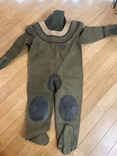 Diving suit for Russian 12-Bolt Diving Helmet with gloves, not used | eBay