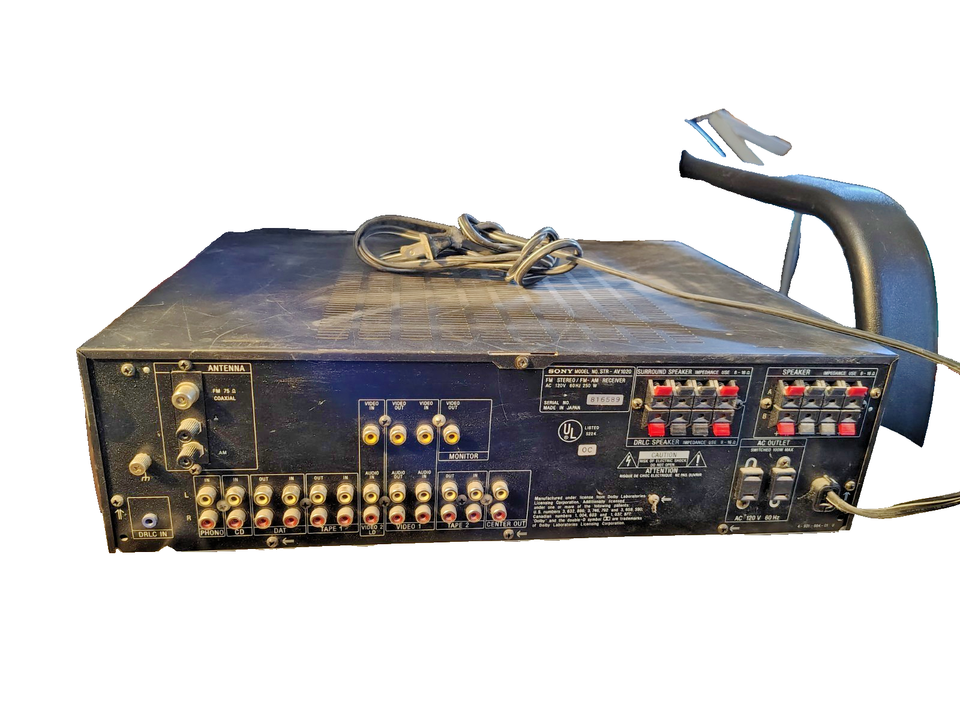 Sony STR-AV1020 AM/FM Stereo Receiver | eBay