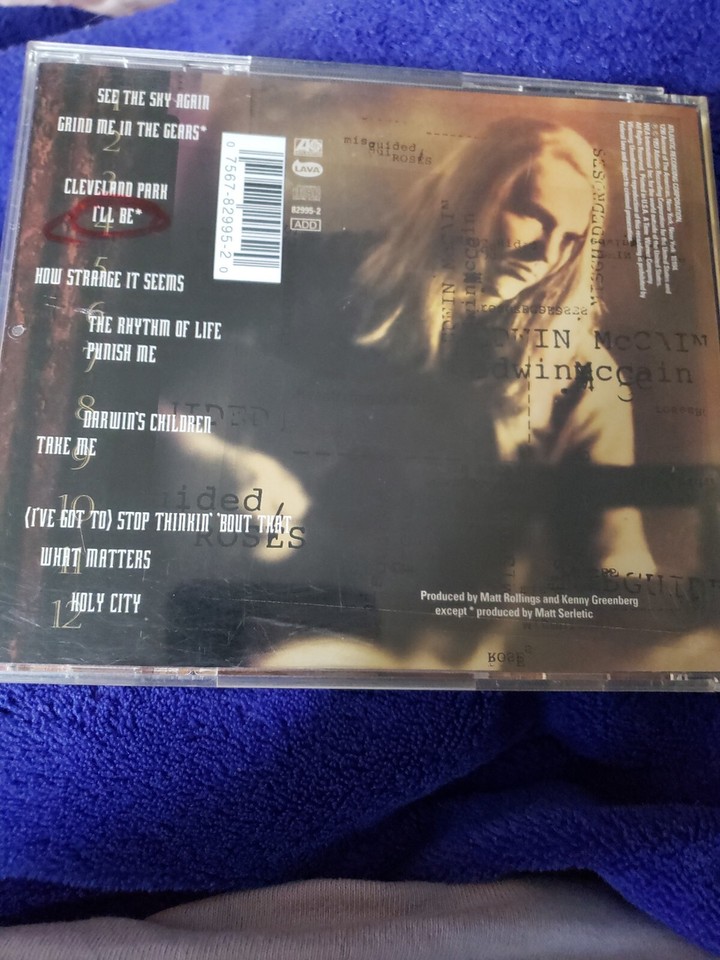 Misguided Roses by Edwin McCain/Edwin McCain Band (CD, Jun-1997 ...