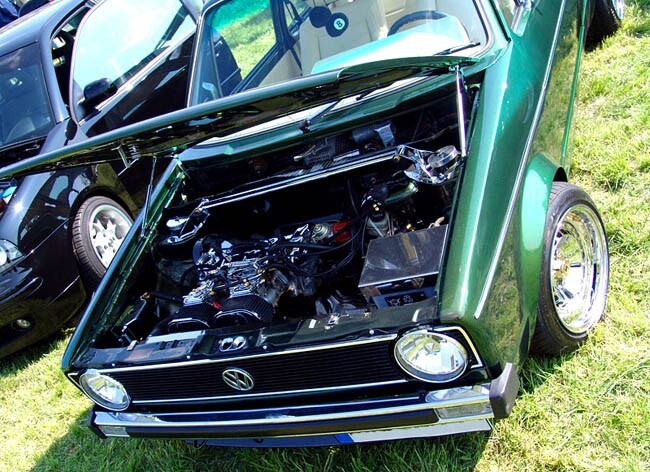 VW-Rabbit Golf Jetta MK1 1 Cabrio Euro Front Up Strut Bar Tower Brace ...