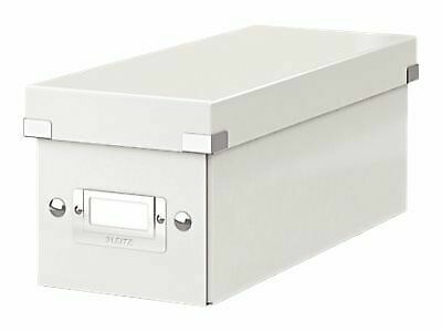 Esselte Leitz Click & Media storage box capacity 30 CD 60 CD 6041-00-01 ...