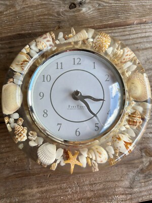 Vintage First Time Shell Clock | eBay
