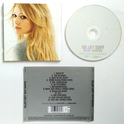 CD Hilary Duff Most Wanted Rock Pop UK 2005 Compact Disc (L27 ...
