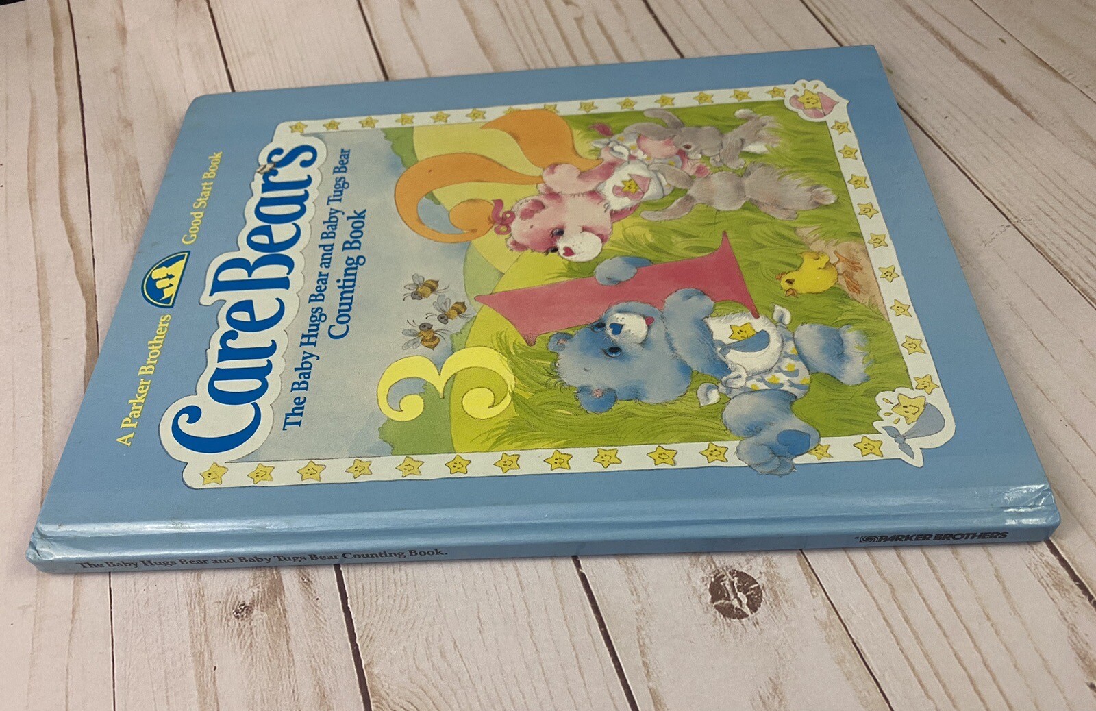 Vintage 1984 Care Bear Baby Hugs & Tugs Counting Hardcover Book 80s ...