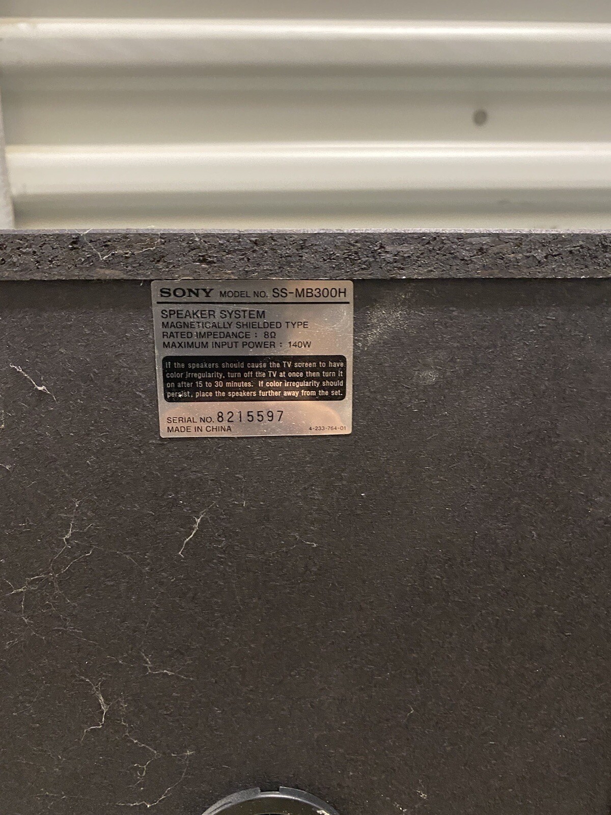 Sony SS-MB300H Surround Sound Bookshelf Speaker System | eBay