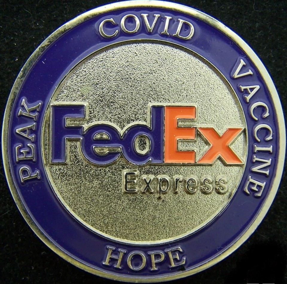 NEW 2020 FEDEX EXPRESS COIN - WHO WE ARE AND WHAT WE DO - BRAVO ZULU ...