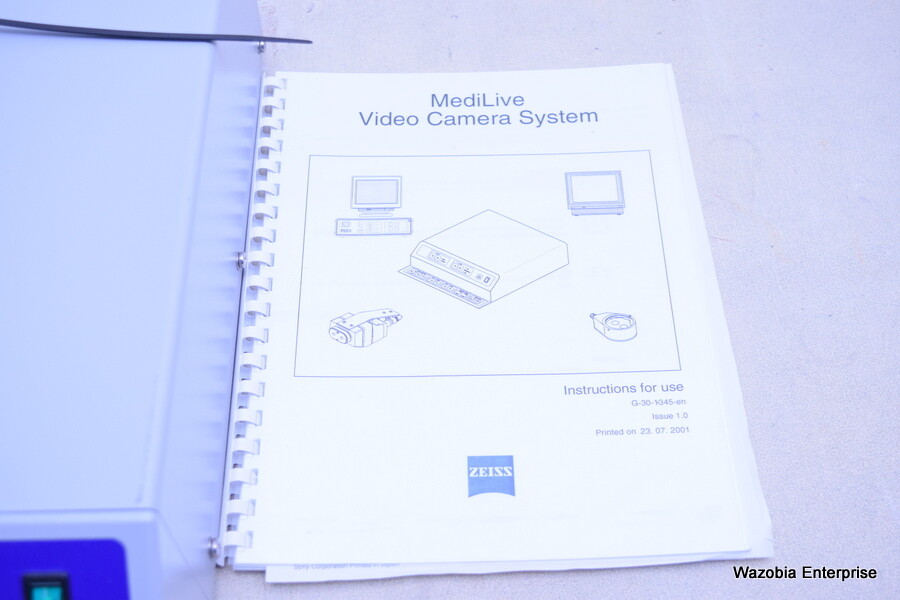 CARL ZEISS MEDILIVE ADVANCED DIGITAL VIDEO CONTROL UNIT | eBay