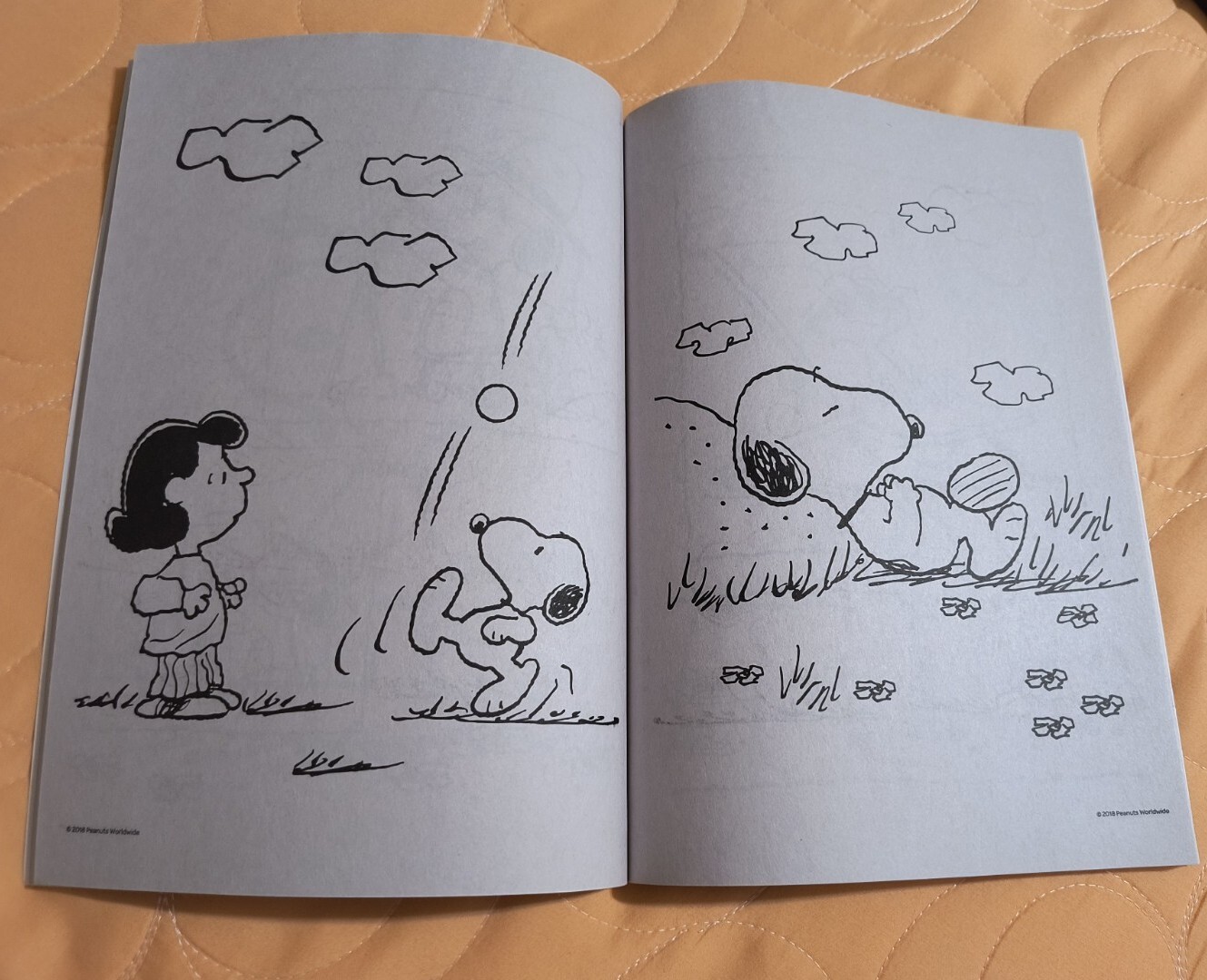 Peanuts Super Coloring Book Snoopy, Woodstock Tear & Share pages New ...