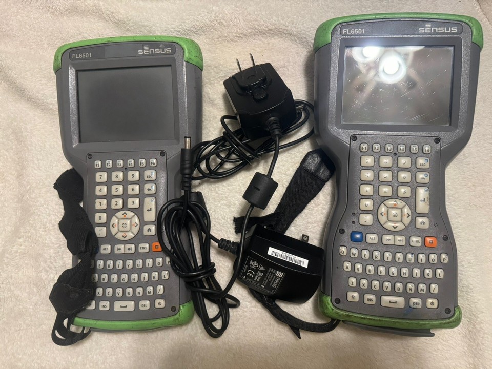 (LOT OF 2) Sensus FL6501 Field Logic Handheld Utility Meter Reader ...