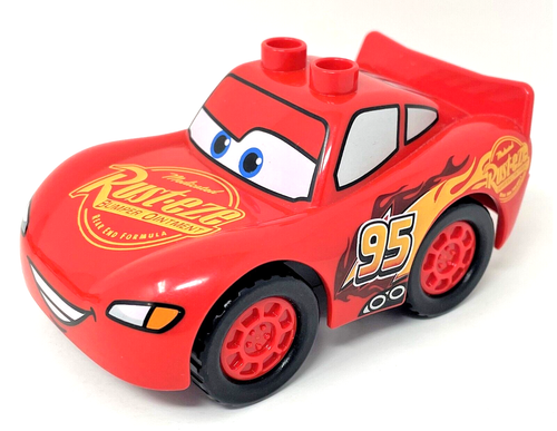 Lego Duplo Disney Pixar Cars Lightning McQueen Rust-eze #95 Radiator ...