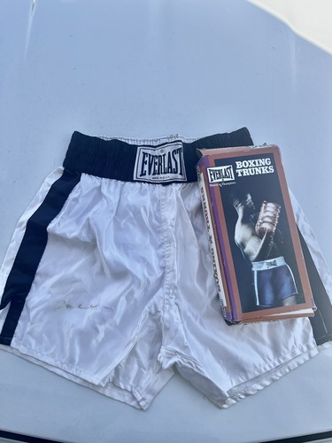 Muhammad Ali Signed Everlast Trunks Shorts JSA COA | eBay