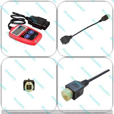 OBD2 Diagnostic Code Reader Adapter Scanner for Honda Motorcycle ATV | eBay