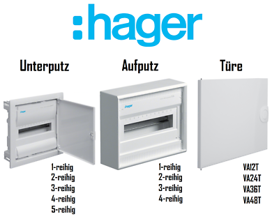 Hager Surface Flush distribution fuse box under distribution Volta ...