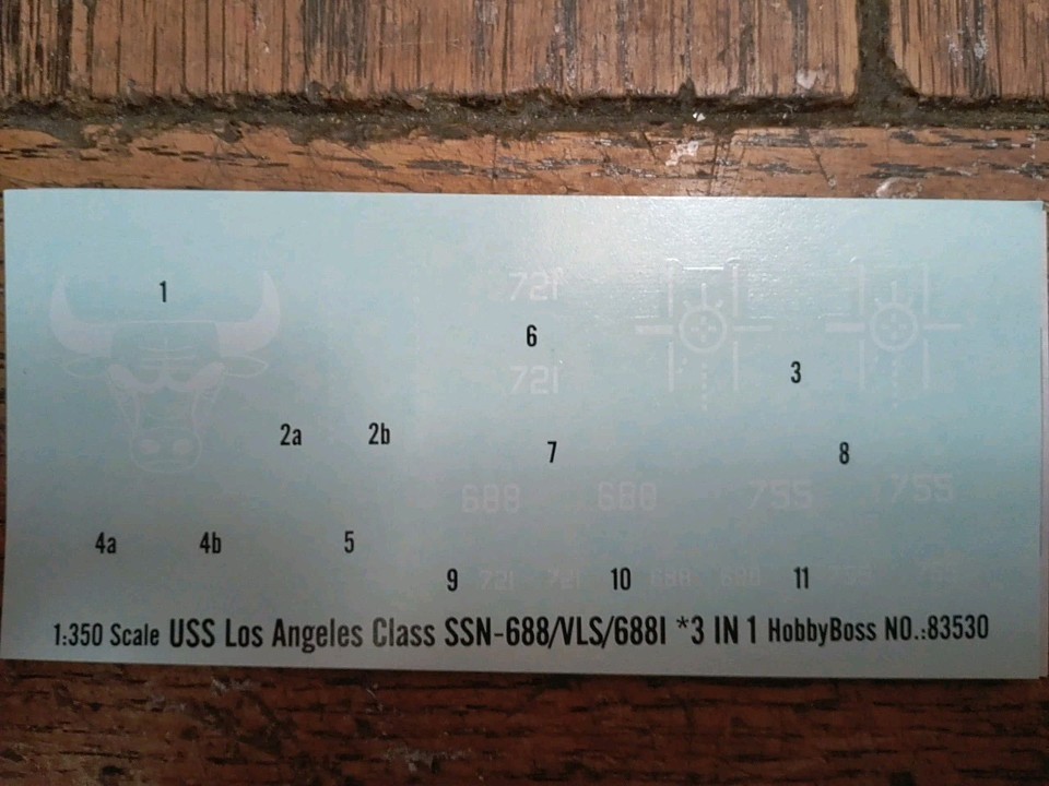 NMIB U.S.S. LOS ANGELES SSN-688/VLS/688I 3 IN 1 | eBay