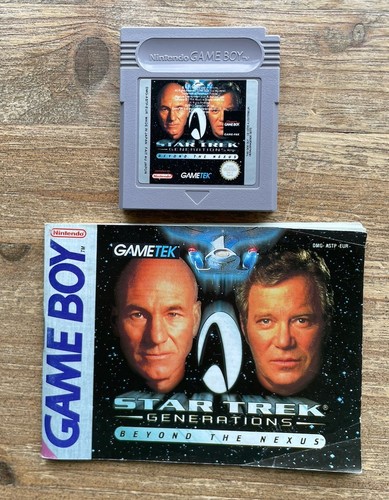 Star Trek Generations Beyond The Nexus Nintendo Gameboy Color Advance ...
