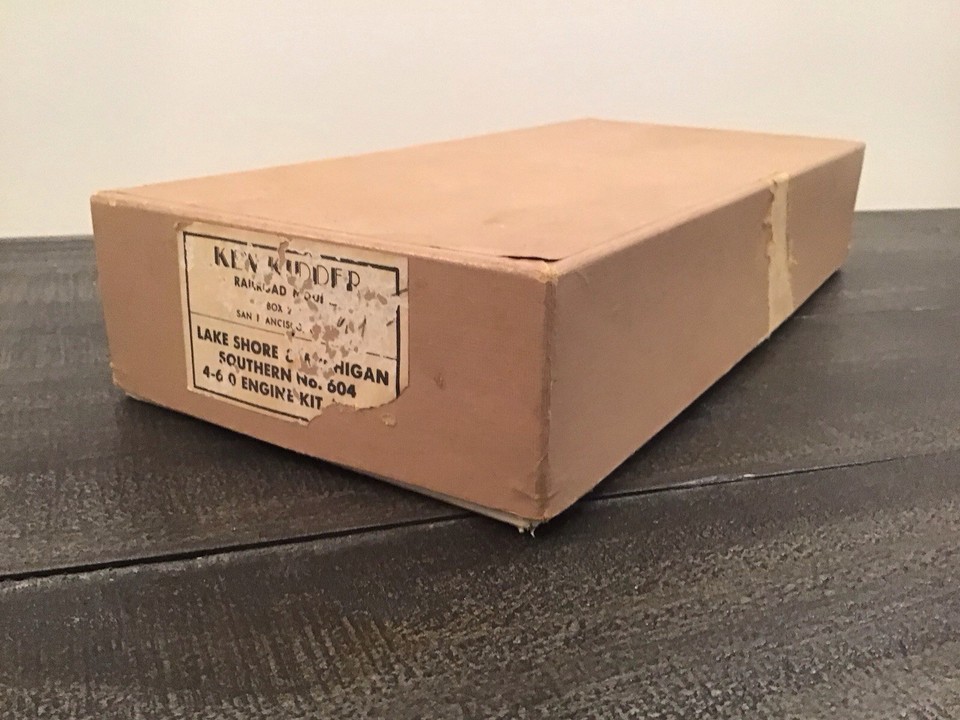 HO Brass Ken Kidder LS&MS 4-6-0 and Tender + Original Box - As-is | eBay