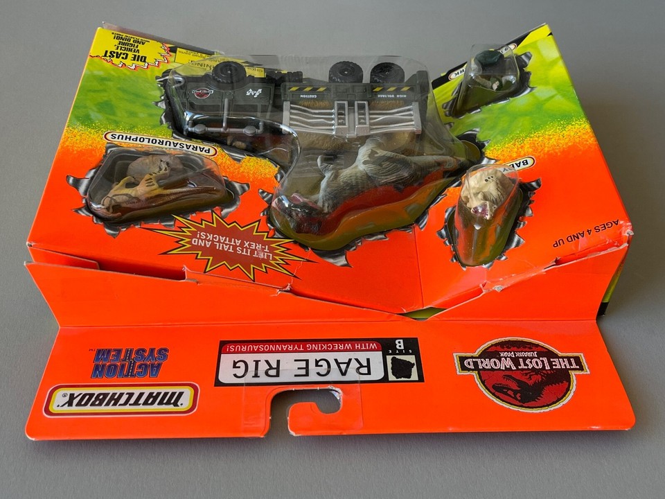 Vintage Matchbox Rage Rig The Lost World Jurassic Park Die Cast Action ...