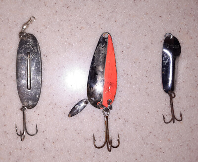 3 Collectible Vintage Fishing Spoons | eBay