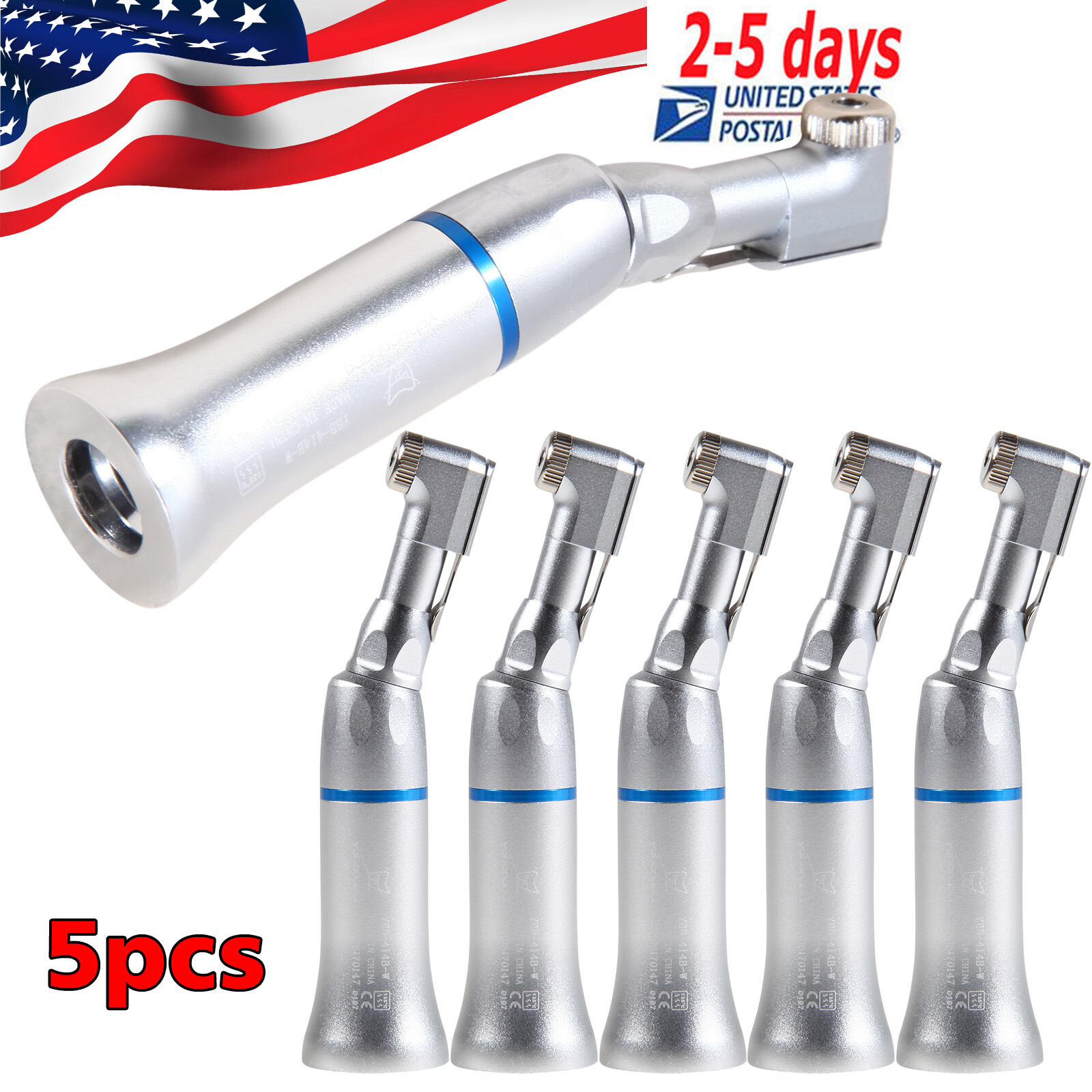 5X NSK Style Dental Low Slow Speed Latch Bur Contra Angle Handpiece | eBay